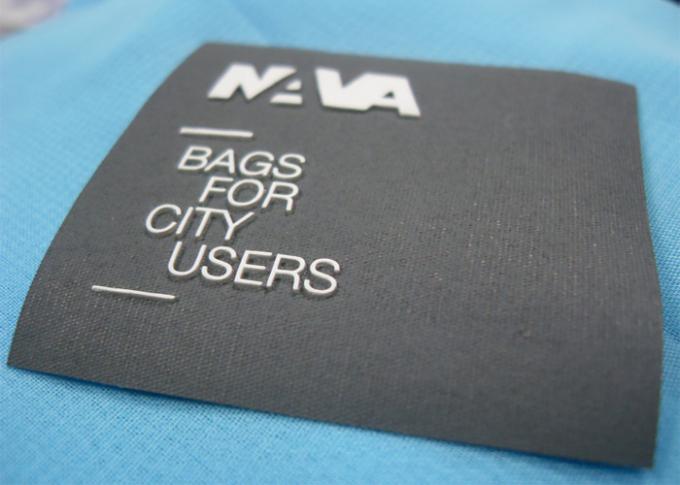 Ribbon / Satin Tape Silk Screen Printing Labels Screen Printed Tags ...