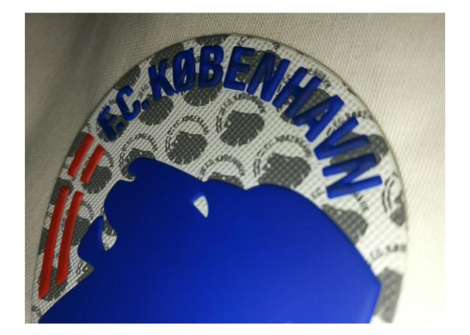 High Frequency Custom Screen Printing Patches , Reflective Silk Screen ...