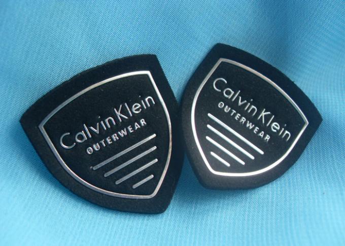 3D Embossed Logo Pvc Patches , Custom Military Name Patches Various Shape