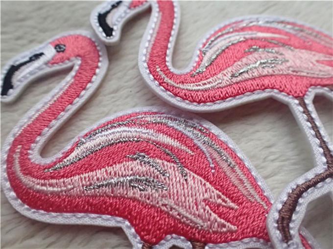 Cute Animal Figure Colorful Silk Embroidered Patches Melt - Adhesive On ...