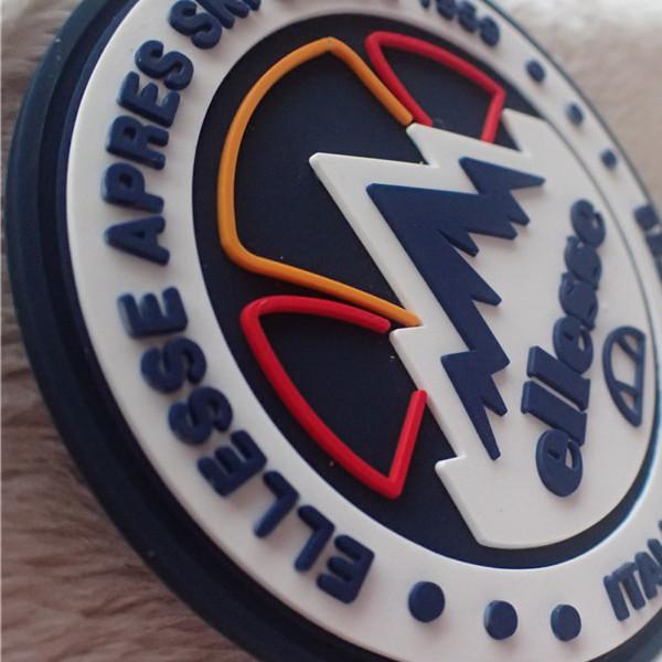 Professional Custom Round Silicon Patches For Clothing Eco - Friendly