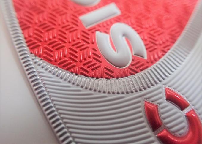 Soft Iron On TPU Badges Silk Screen Printing 3D Embossed Logo Heat Transfer