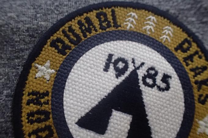 Circle High Density Custom Embroidered Back Patches