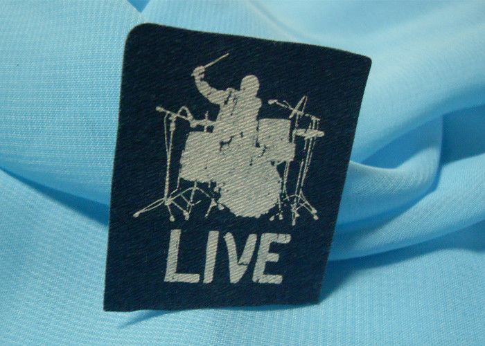 Ribbon / Satin Tape Silk Screen Printing Labels Screen Printed Tags ...