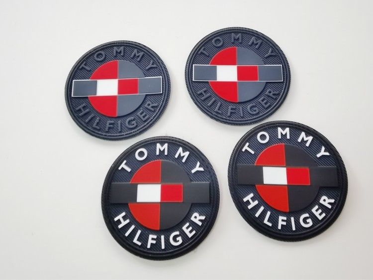 Matte Silicone Logo Printed On Twill Base Clothing Labels In Multiple ...