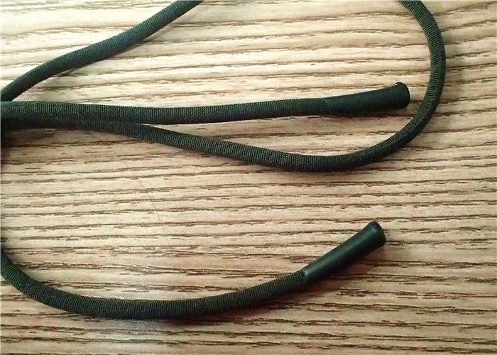 Customerized 4MM Zipper Cord Soft And Matt Silicone Endings For ...