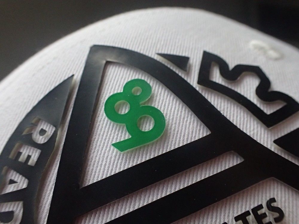 Hot - Glue Backing 3D Logo Screen Printing Label / Custom Printed Patches