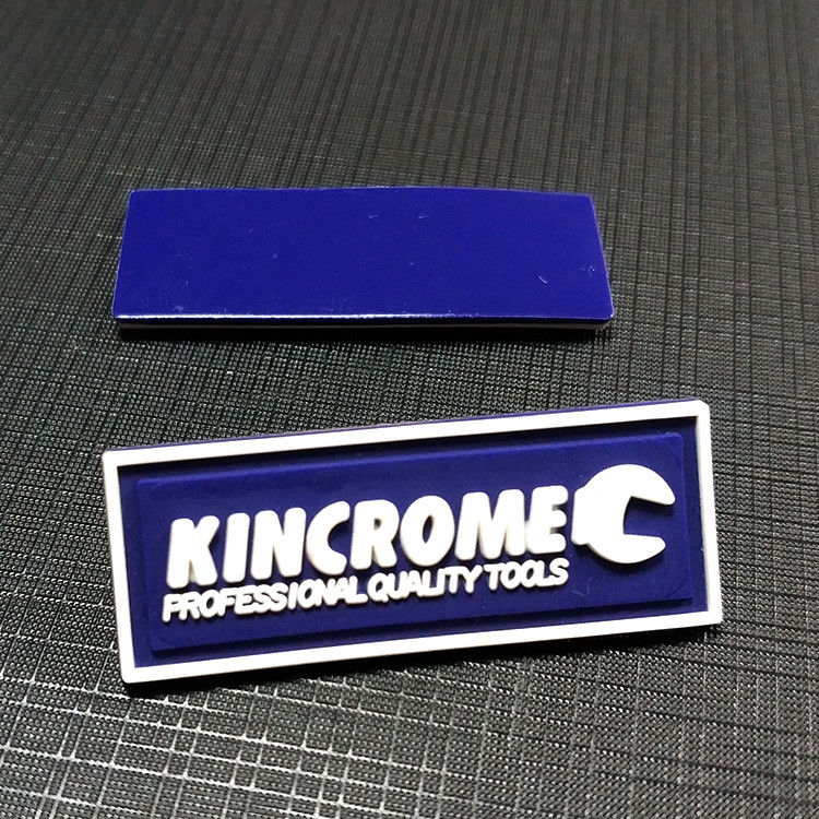 3D Embossed Soft PVC Clothing Labels Sewing Patches Garment T Shirt ...